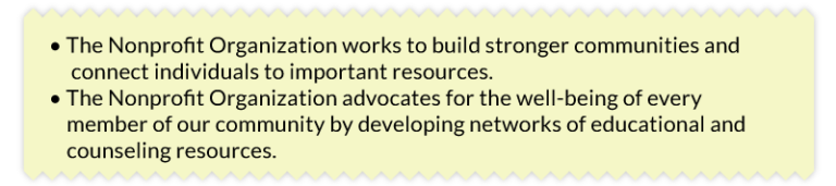 6 Tips for Writing a Perfect Nonprofit Mission Statement - Snowball ...