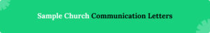 Church Communication Letters & Samples [With Useful Tips]