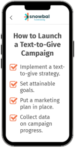 The Ultimate Text-to-Give Guide: Mobile Donations Made Easy - Snowball ...